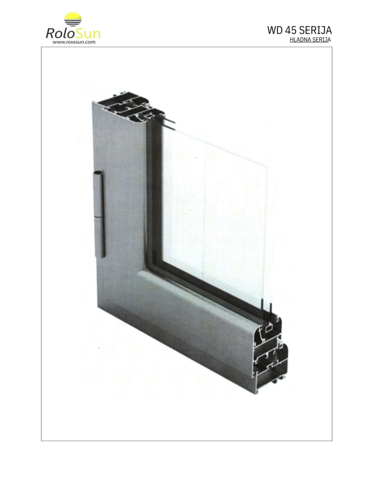 Aluminijumski profili - Dimenzije, težina i nazivi profila - ROLOSUN